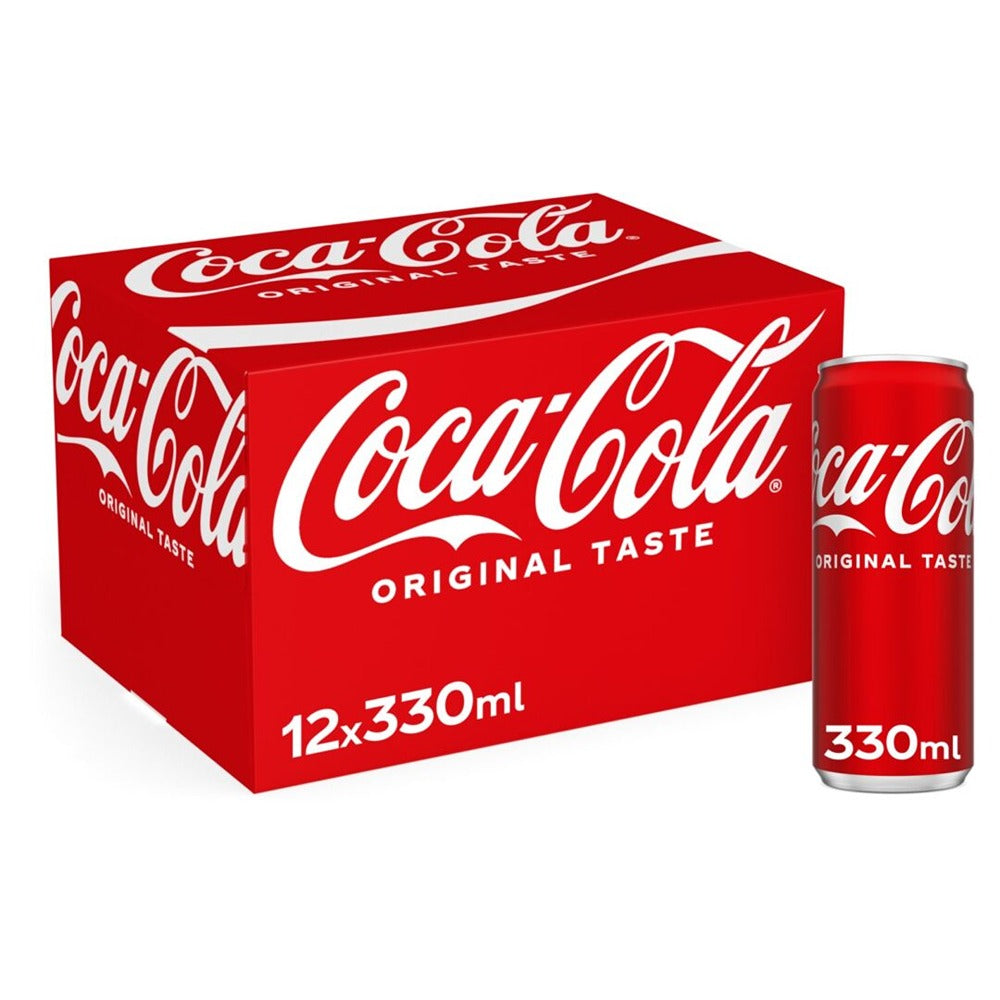 Coca Cola Coke Cans | 12 Pack | 330ml – Choice Stores