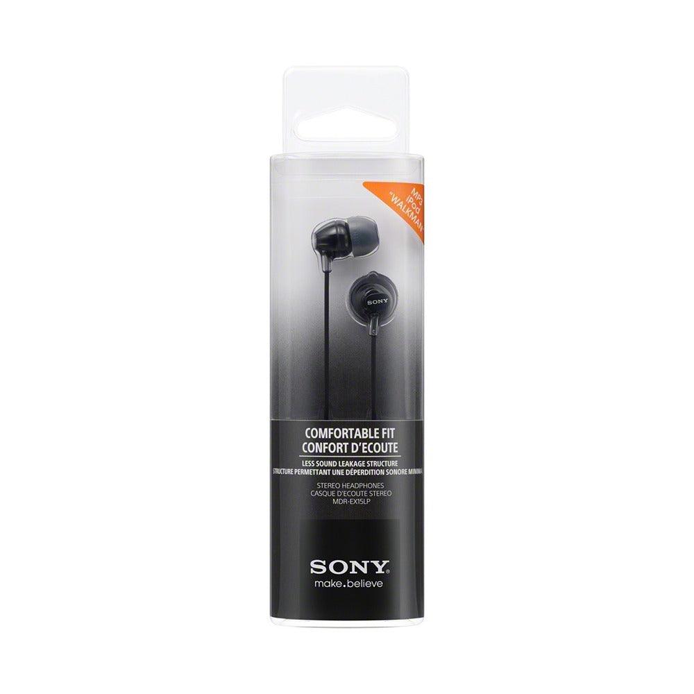 Sony Black In-Ear Silicon Earbuds | Less Sound Leakage Structure ...