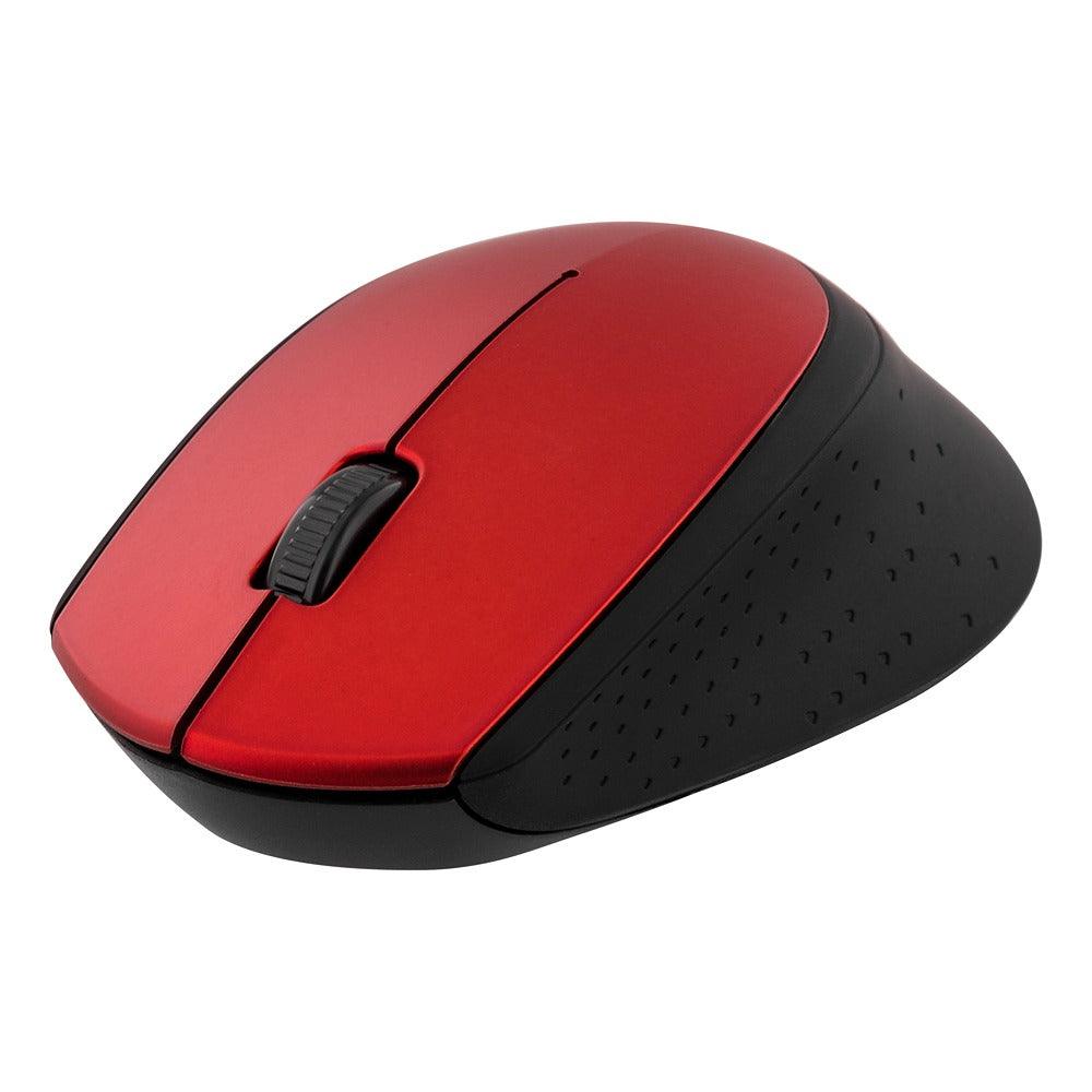 Deltaco Wireless Optical Mouse | Red, Ergonomic, Ambidextrous – Choice ...