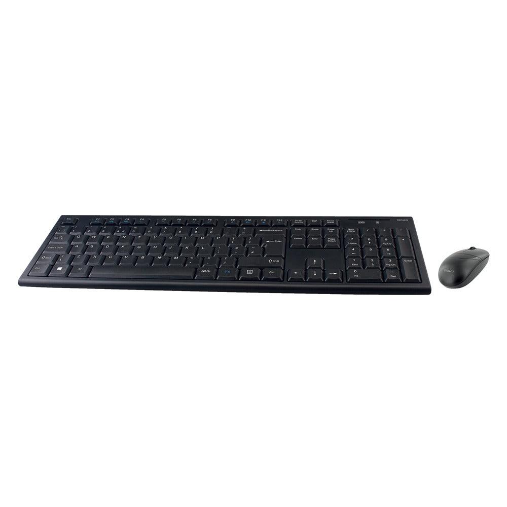 Deltaco Wireless Keyboard & Mouse Set | Black Finish – Choice Stores