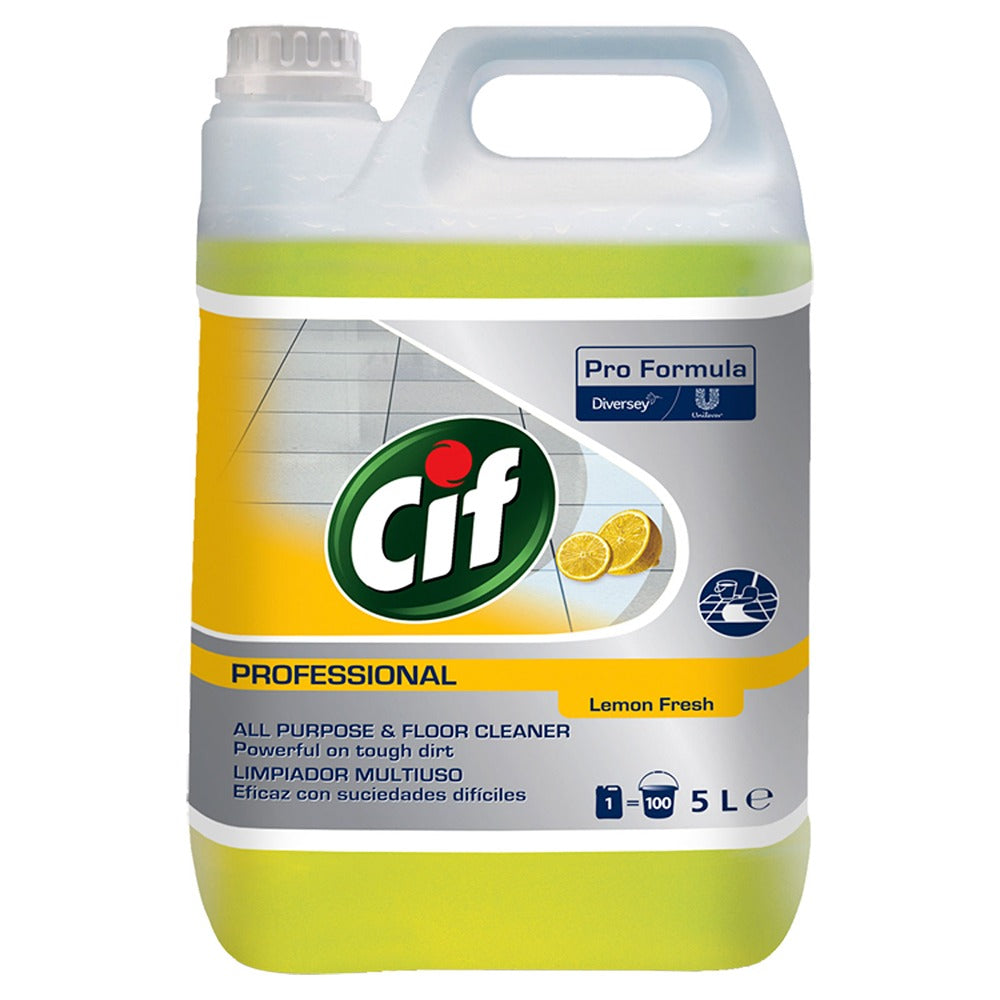 Cif All Purpose Cleaner Lemon | 5L – Choice Stores