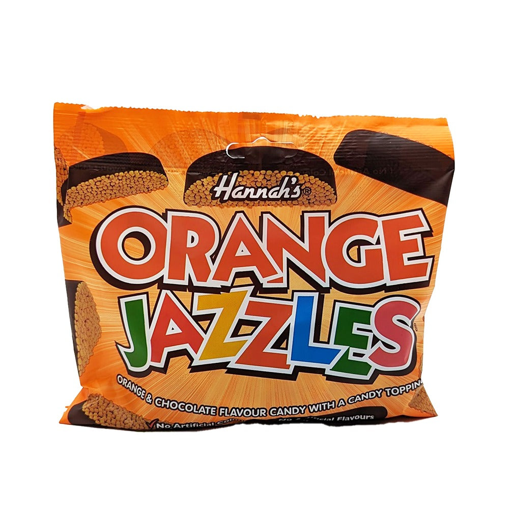 Hannahs Jazzles Orange Chocolate Sweets | 140g – Choice Stores