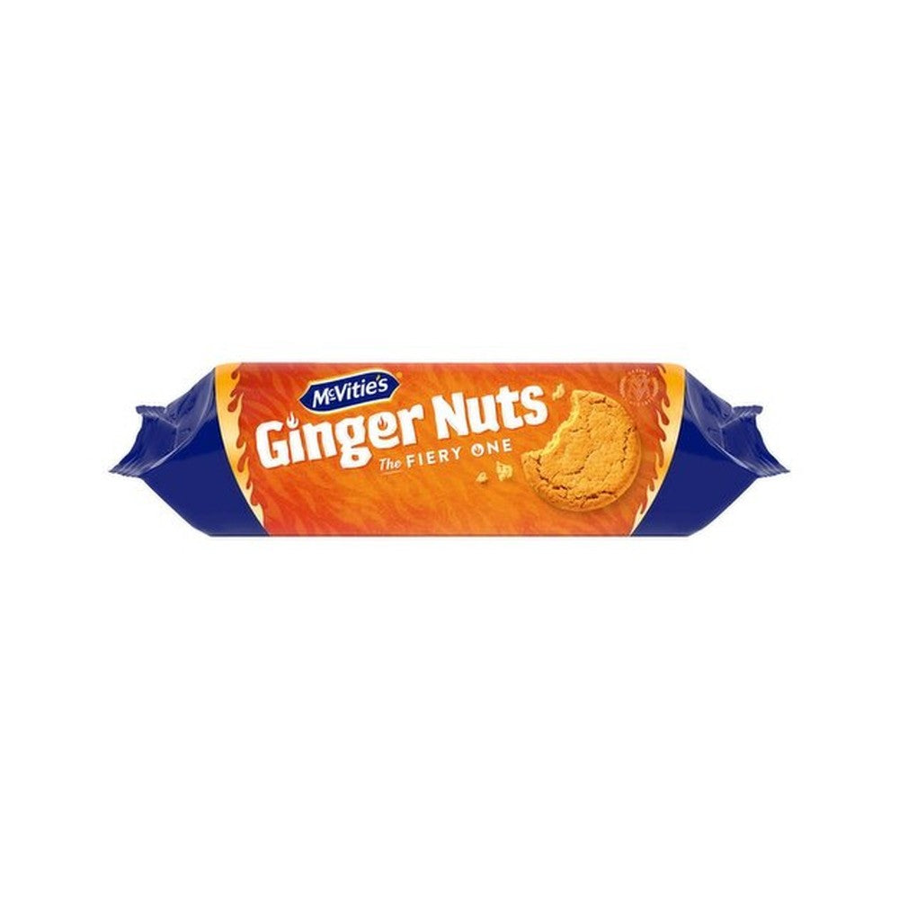 McVities Ginger Nut Biscuits | 200g, Fiery Ginger, Extra-Crunchy ...