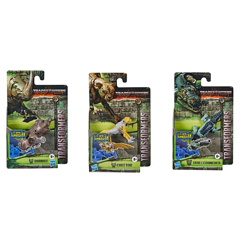 Transformers Beast Alliance 3 Assorted Creatures Figures | Pack of 8 ...