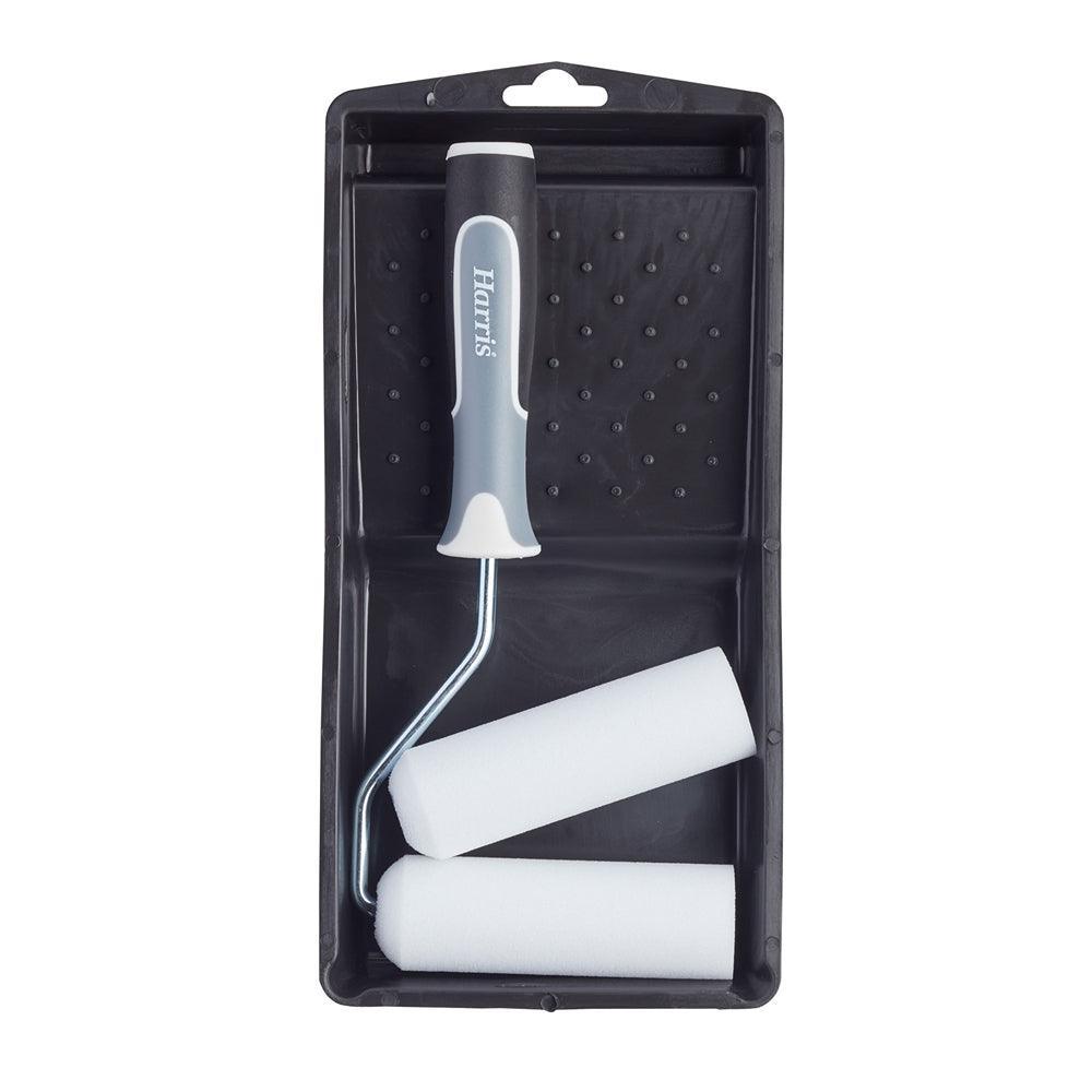 Harris Ultimate Woodwork Gloss Roller Set 4in 2 Sleeves Choice Stores