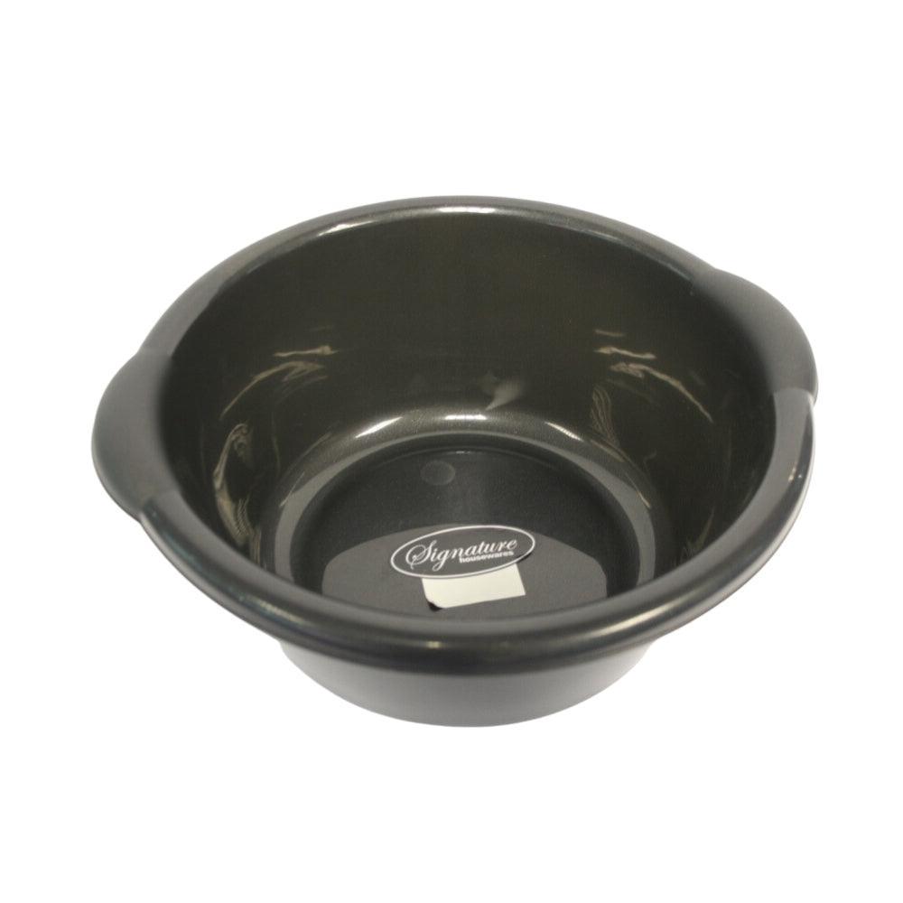 Signature Sign Round Basin In Volcanic Ash | Cutlery Tray & Utensil Ho ...