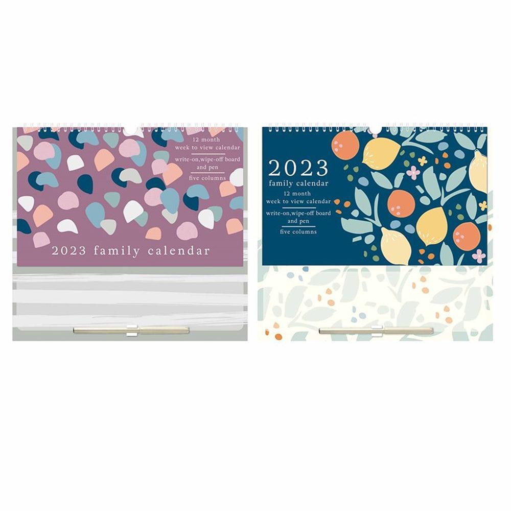 Tallon Organiser Family Calendar Week To View | 2 Assorted - Choice Stores